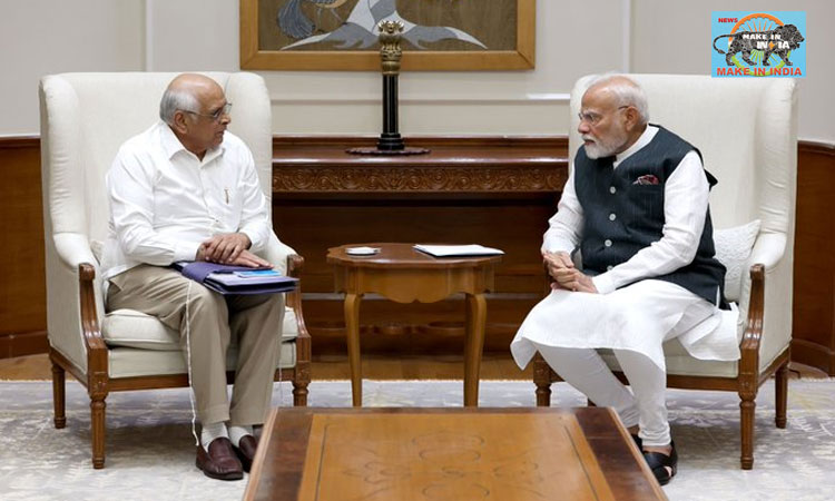 Gujarat Chief Minister meets PM Modi - News Make In india